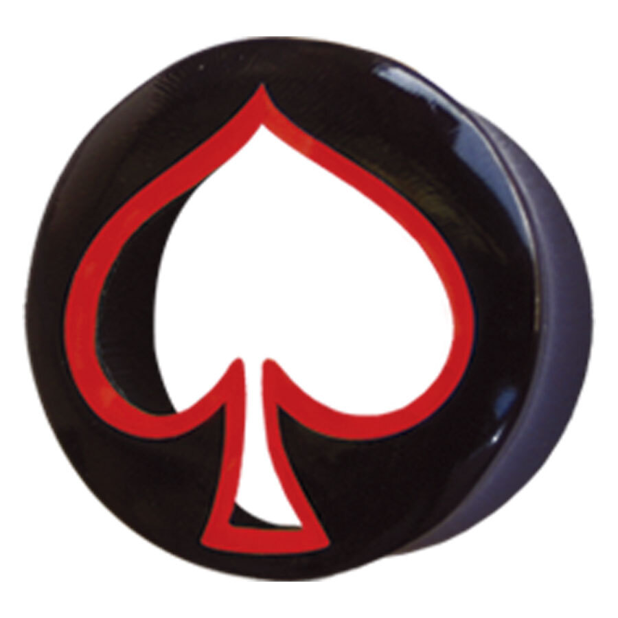 Buffalo Horn Cut Out Spade - The Wildcat Collection